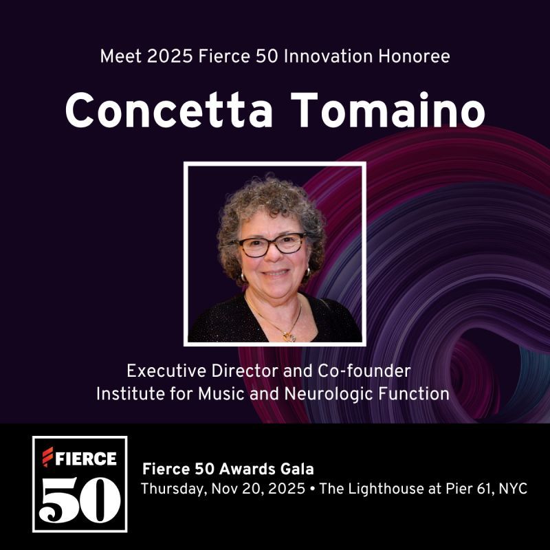 Fierce names Dr. Concetta Tomaino as one of its Fierce 50 Honorees of ...